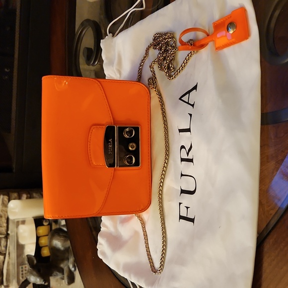 Furla | Bags | Furla Metropolis Patent Leather Crossbody Bag | Poshmark